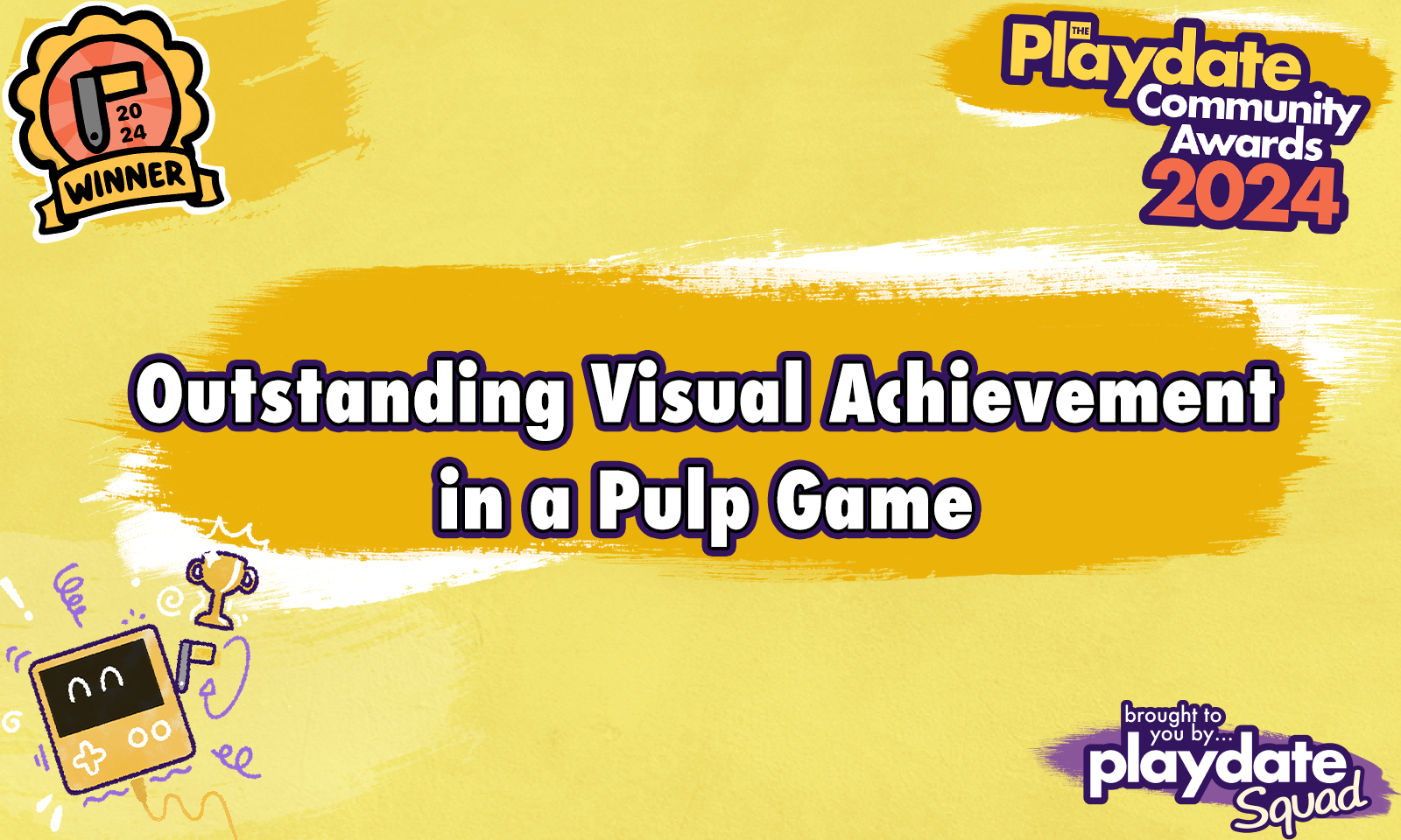 Playdate Outstanding Visual Achievement - Pulp