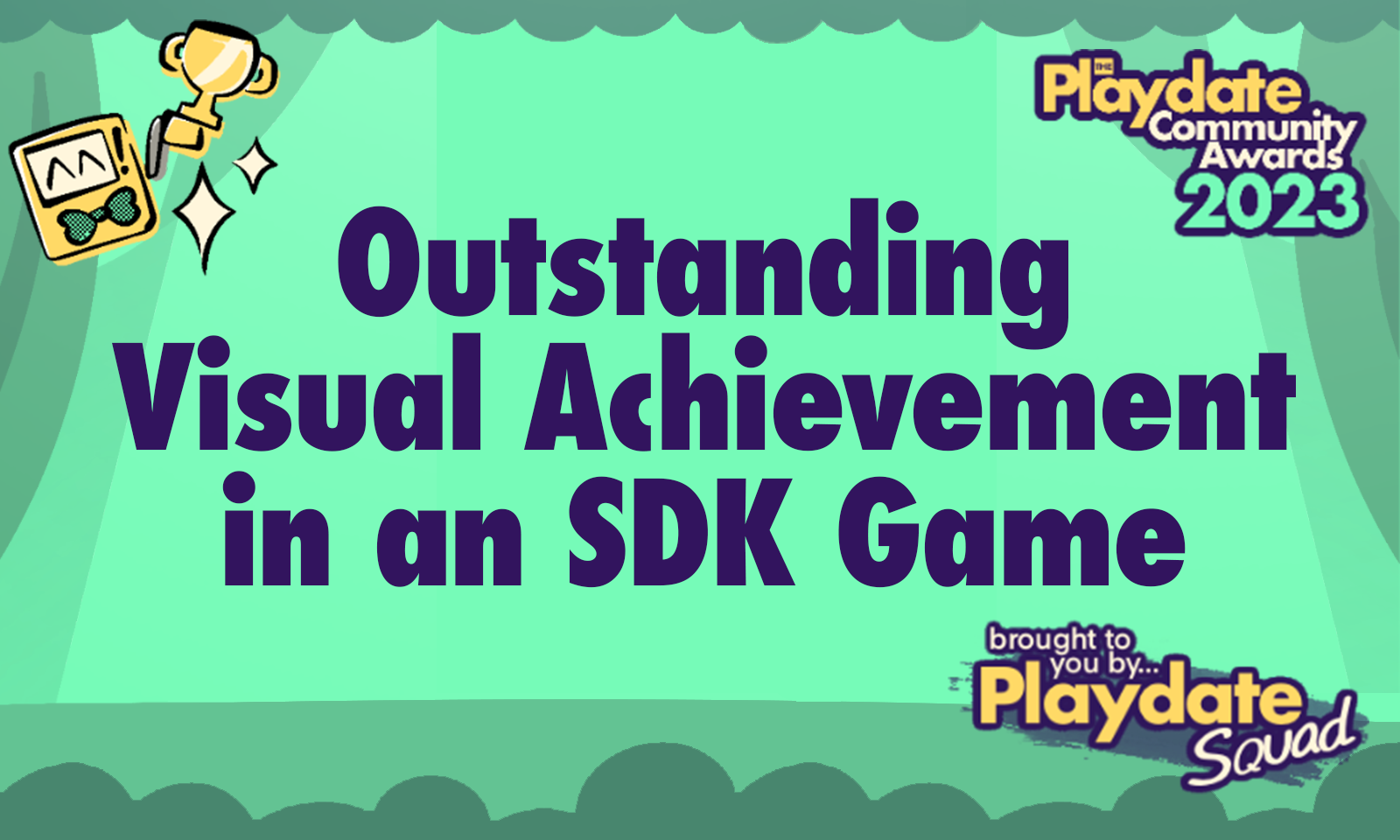 Playdate Outstanding Visual Achievement in an SDK Game