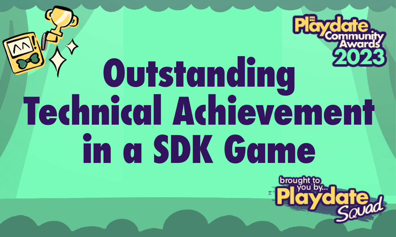 Playdate Outstanding Technical Achievement in a SDK Game