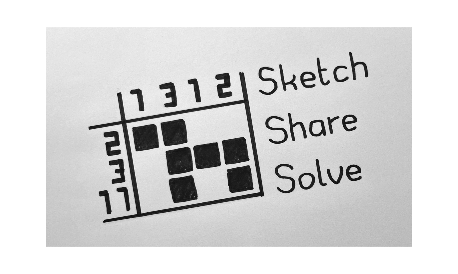 Playdate game Sketch, Share, Solve