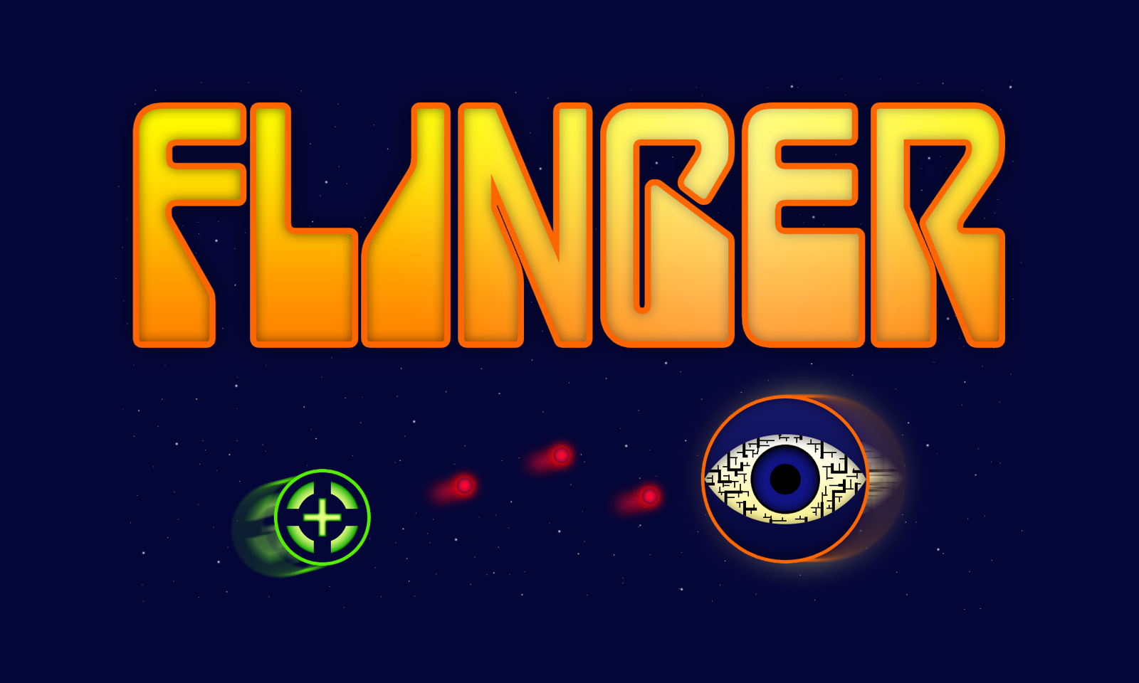 Playdate game Flinger