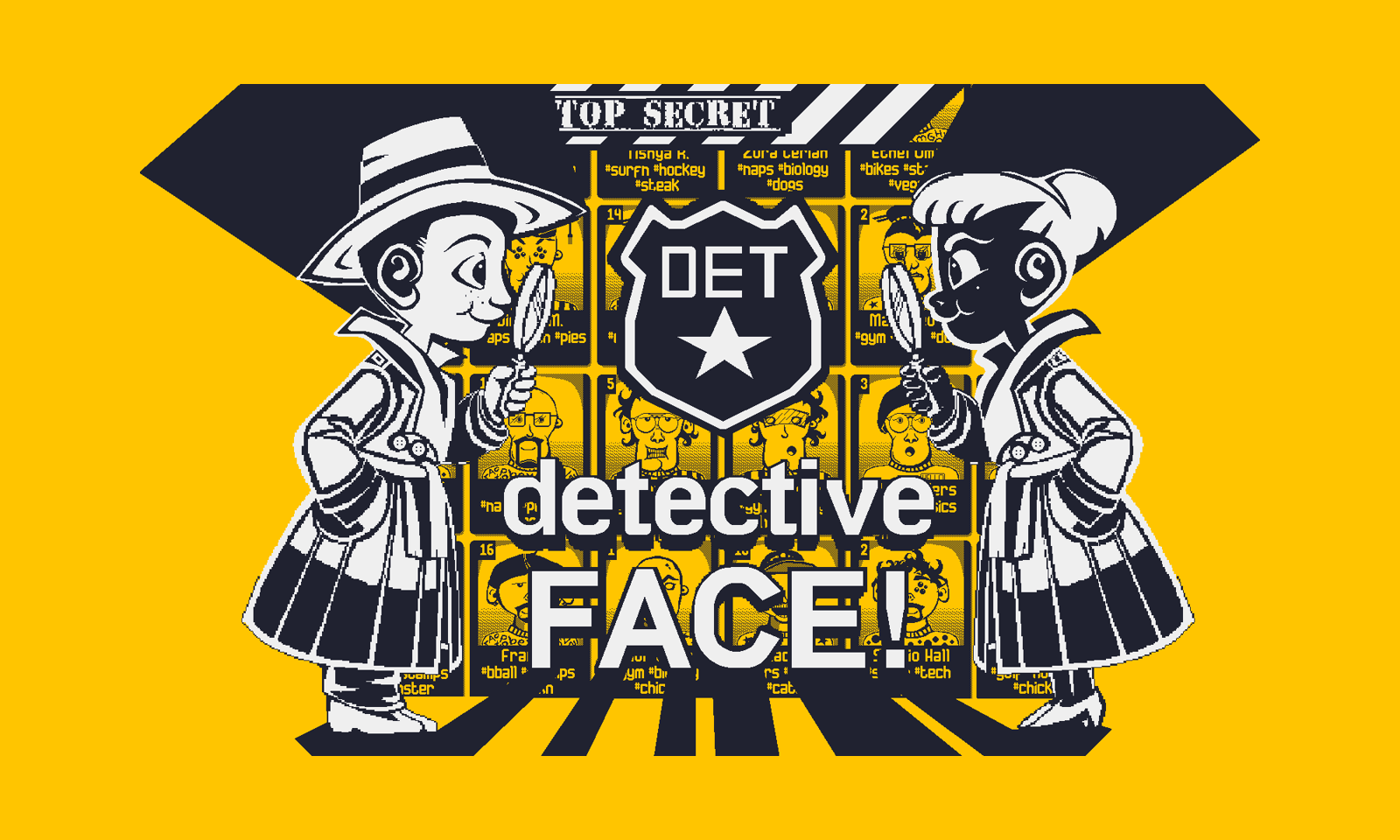 Playdate game Detective Face