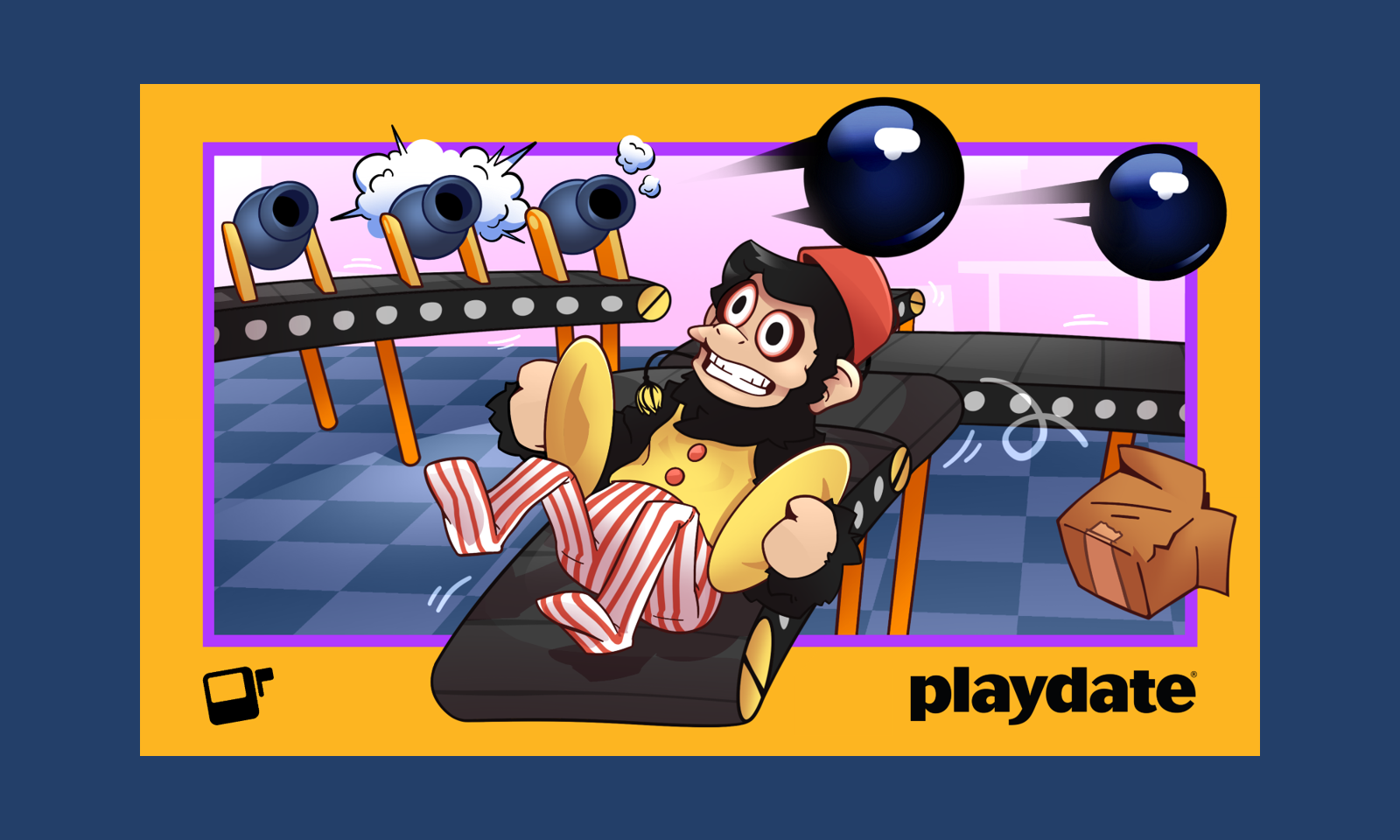 Playdate game Jolly Chimp Champ