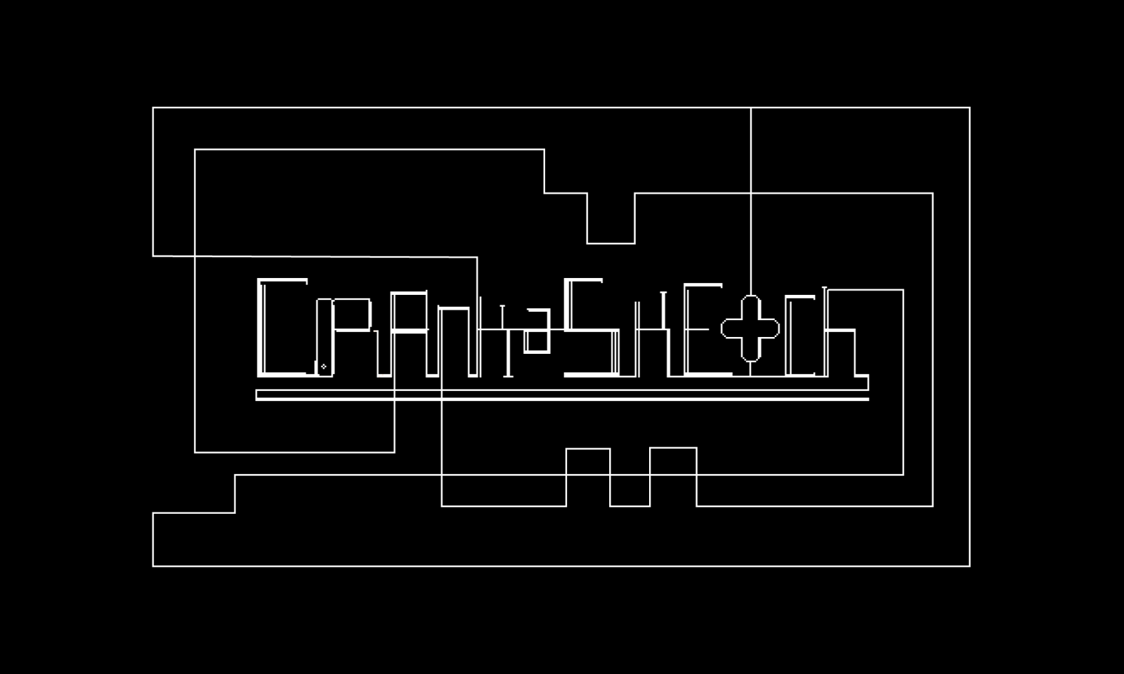 Playdate game Crank-a-Sketch