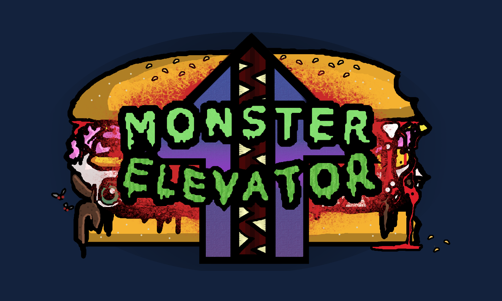 Playdate game Monster Elevator