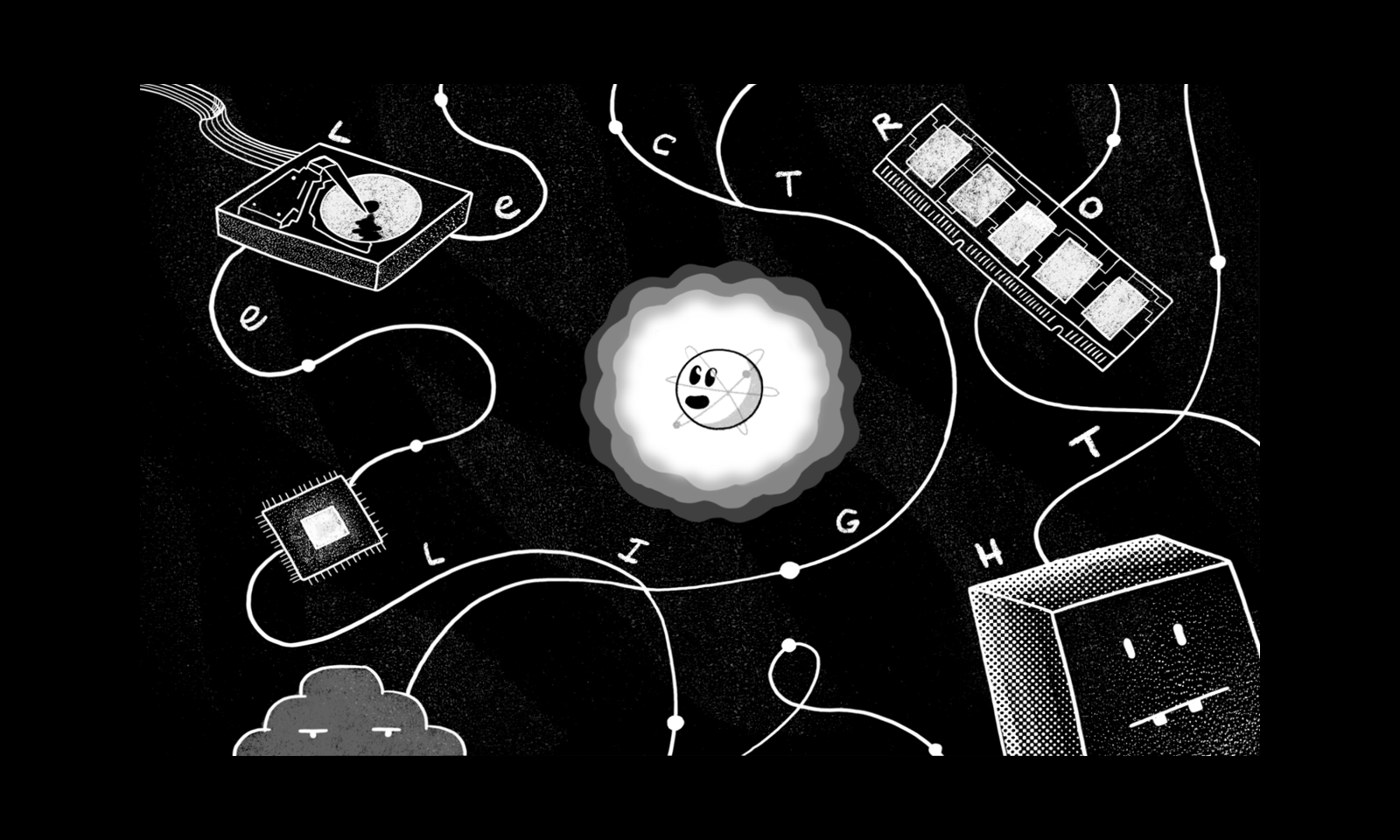 Playdate game Electrolight