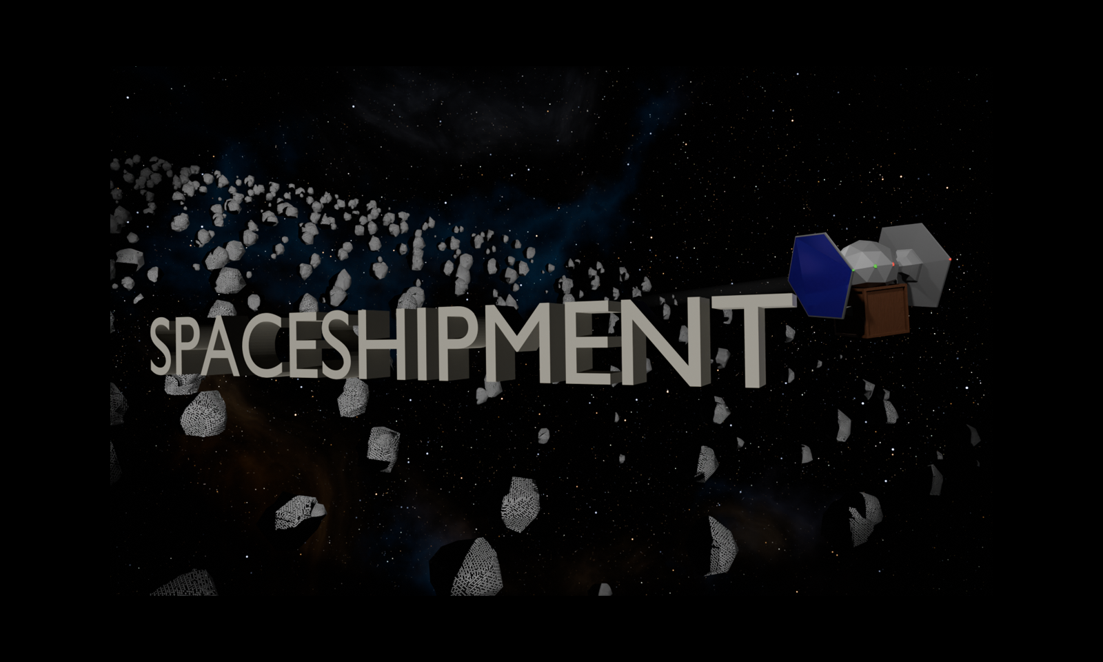 Playdate game Spaceshipment