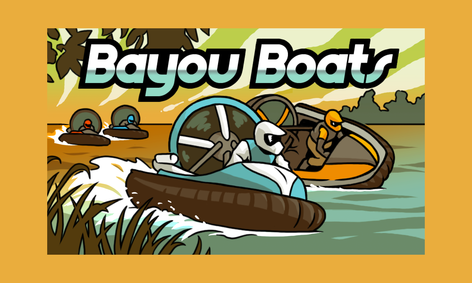 Playdate game Bayou Boats