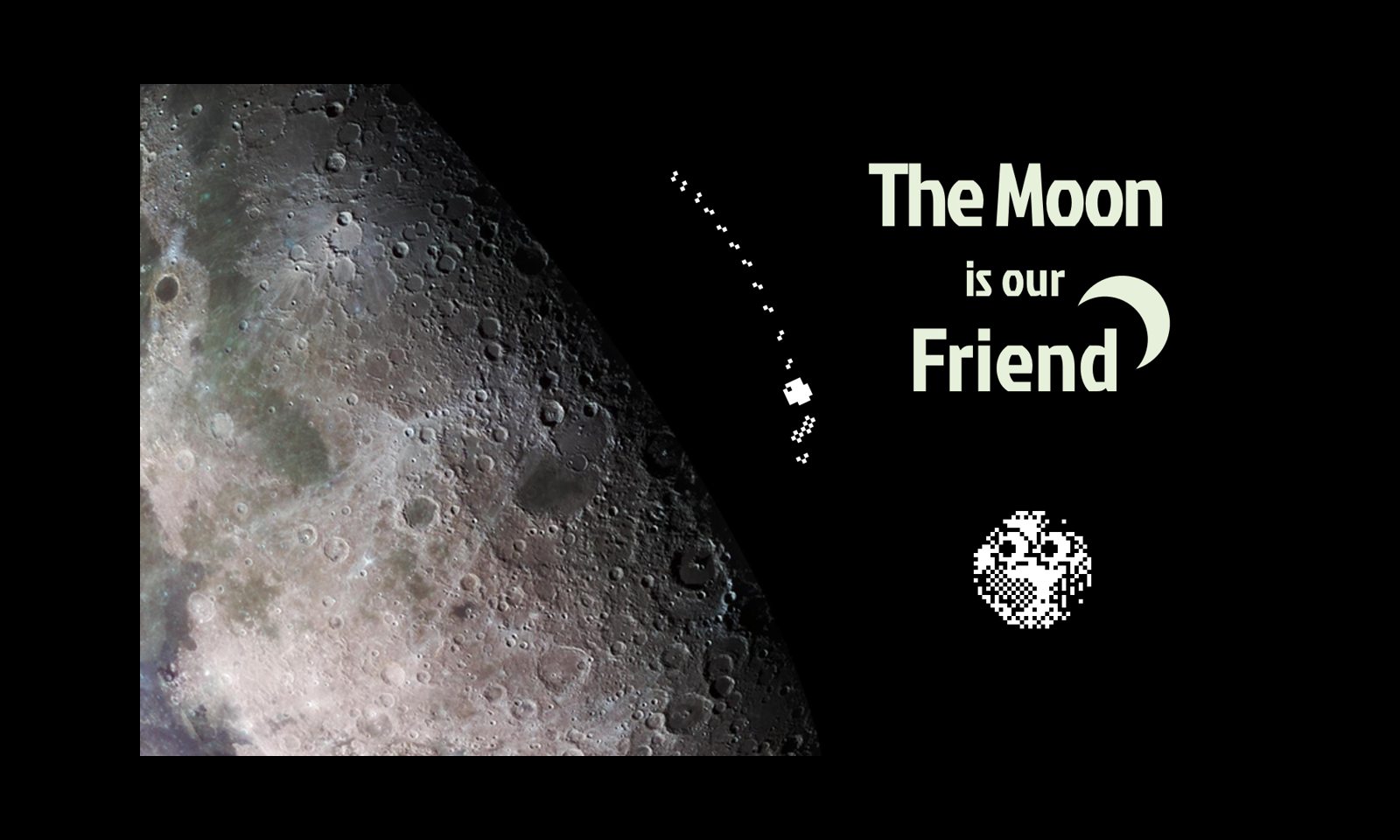 Playdate game The Moon is our Friend