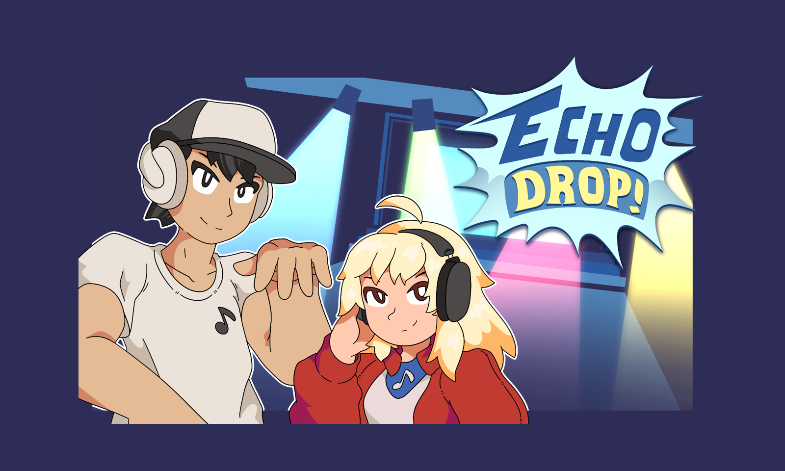 Playdate game Echo Drop!